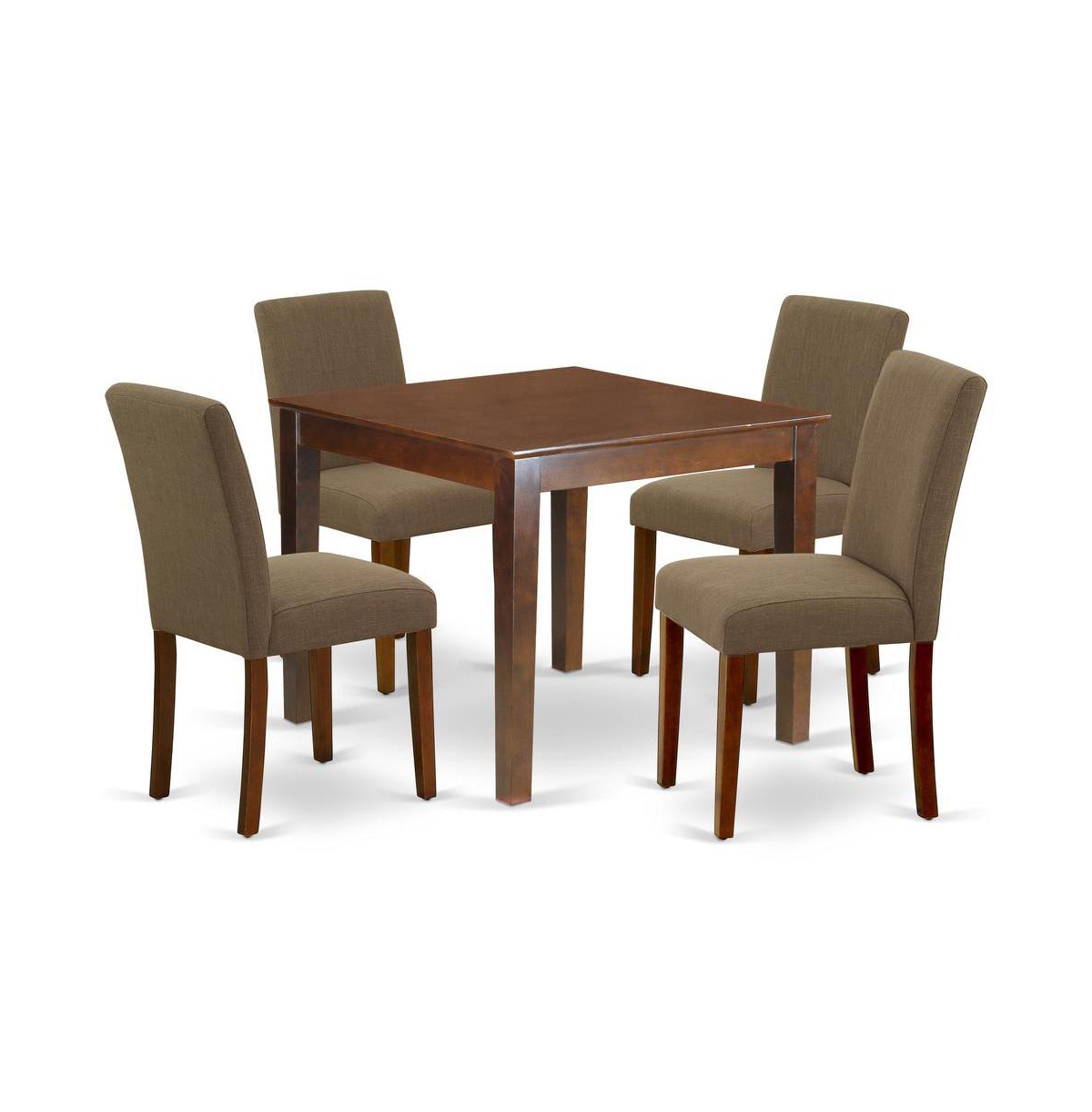 Click here for East West Furniture Dining Room Set Mahogany - Mah... prices