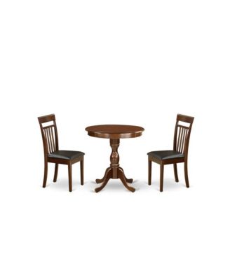 Click here for East West Furniture 3 Pc Kitchen Dining Set 1 Kitc... prices