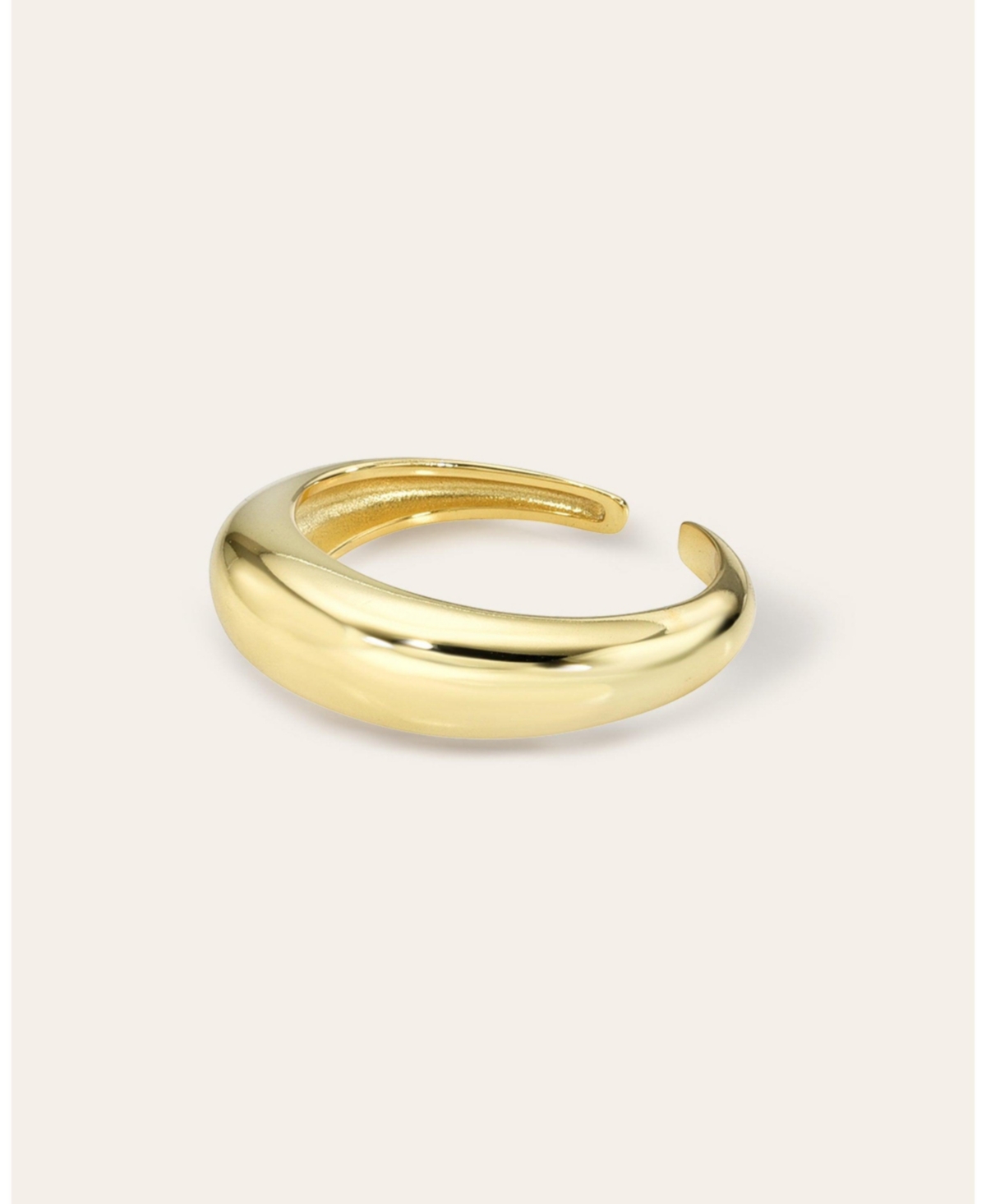 Click here for Zoe Lev Dome Ring - Yellow gold vermeil prices