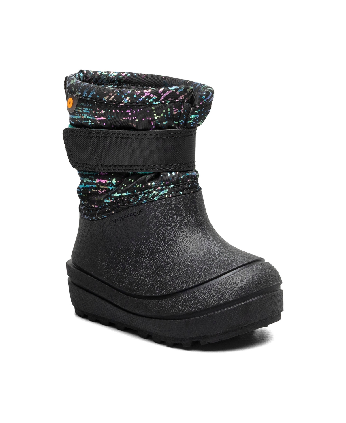 Click here for Bogs Little Baby Snow Shell Boots - Black prices