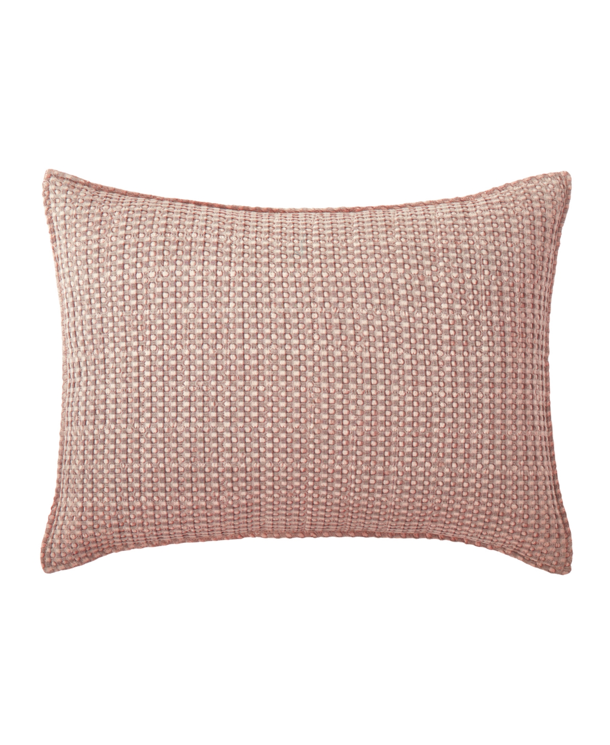 Click here for Levtex Mills Waffle Sham  Standard - Blush prices