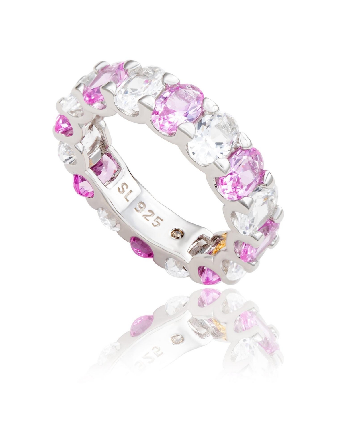 Click here for Suzy Levian New York Sterling Silver Oval Sapphire... prices