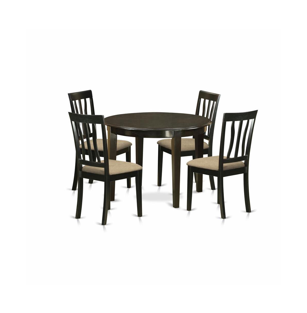 Click here for East West Furniture 5 Pc small Kitchen Table set-K... prices