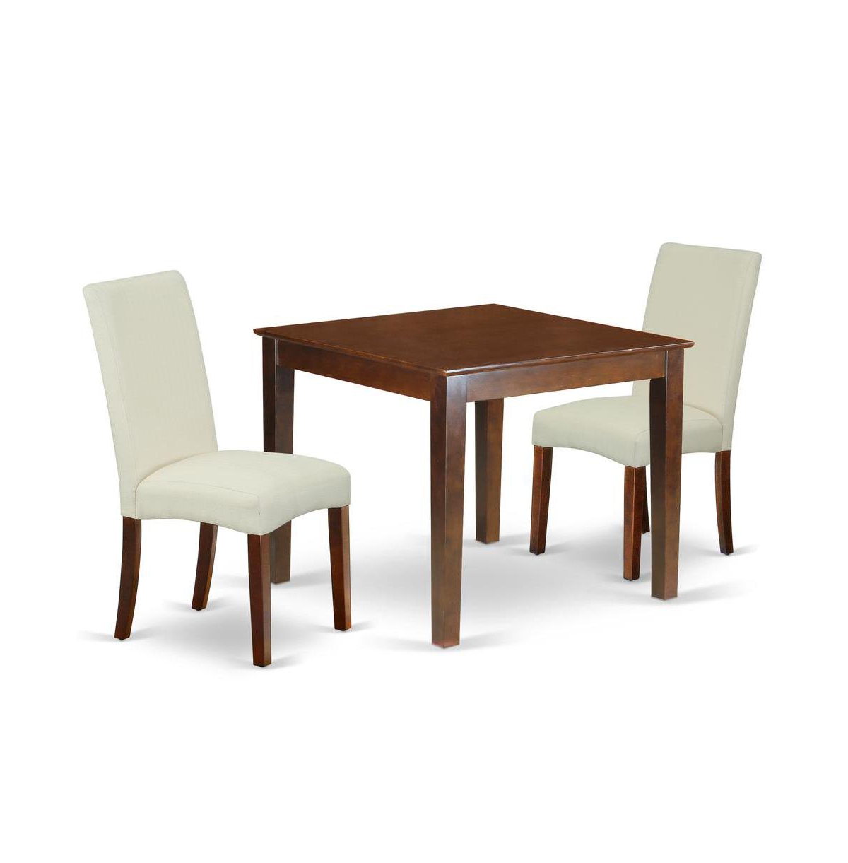 Click here for East West Furniture Dining Room Set Mahogany - Mah... prices