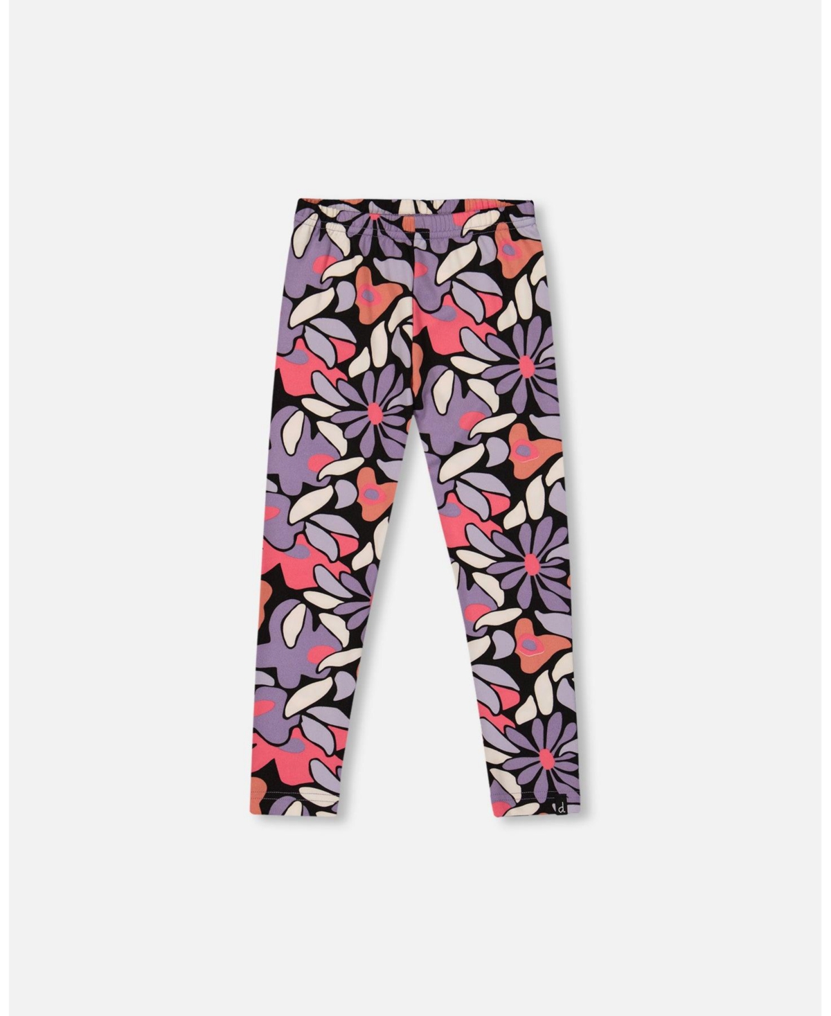 Click here for Deux par Deux Girl Stretch Jersey Leggings Black R... prices