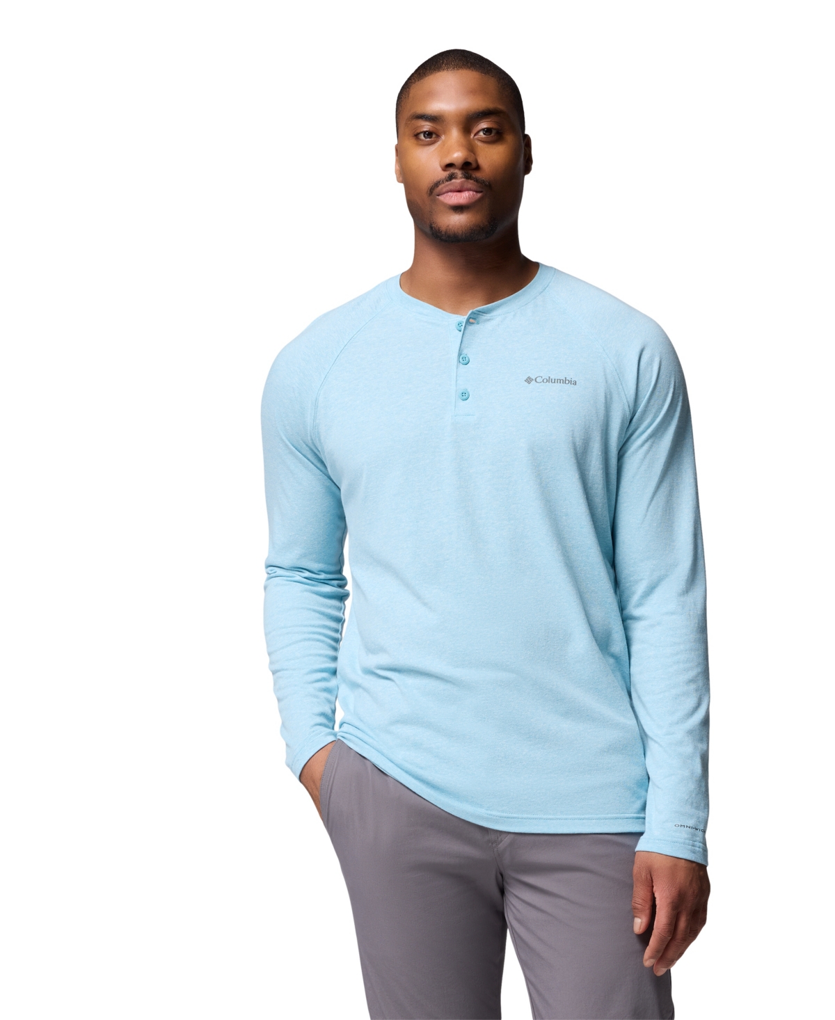 Click here for Columbia Mens Thistletown Hills Raglan Henley T-Sh... prices