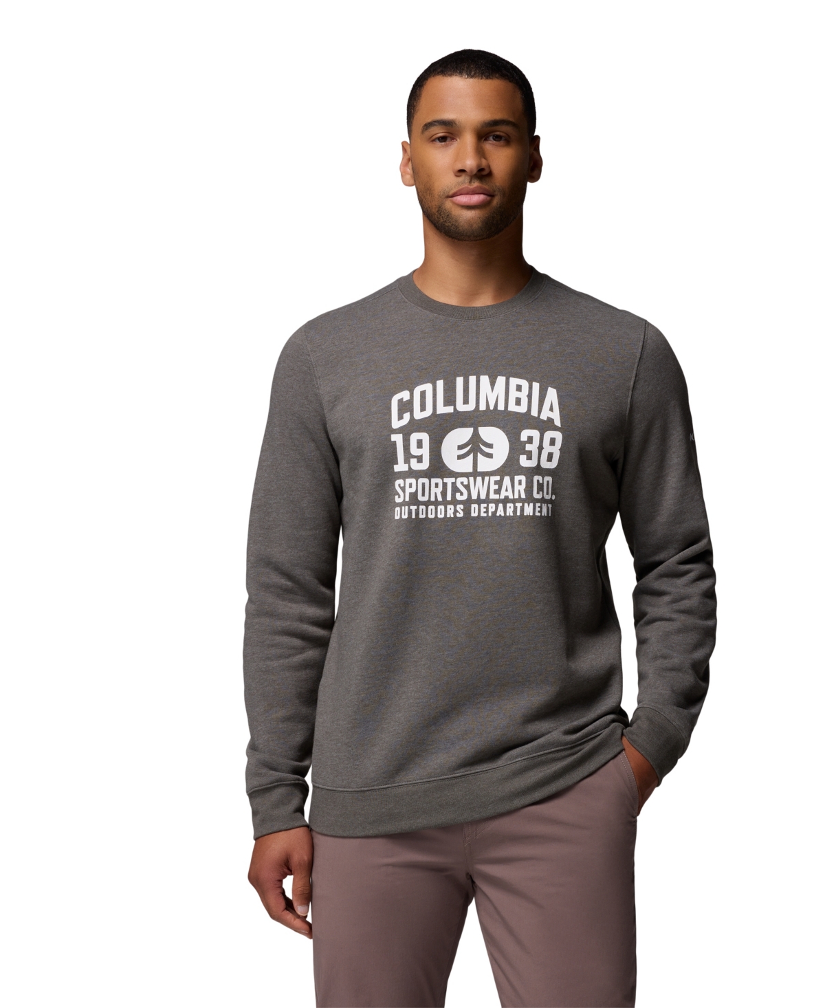 Click here for Columbia Mens Trek Crew Sweatshirt - Black  Outdoo... prices