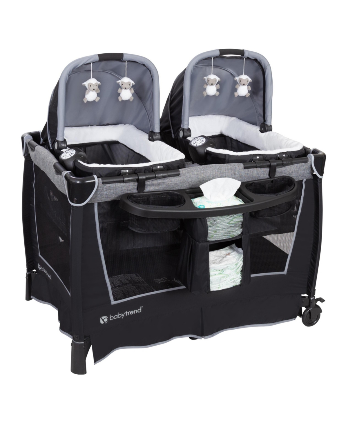 Click here for Baby Trend Baby Retreat Twins Nursery Center - Qua... prices