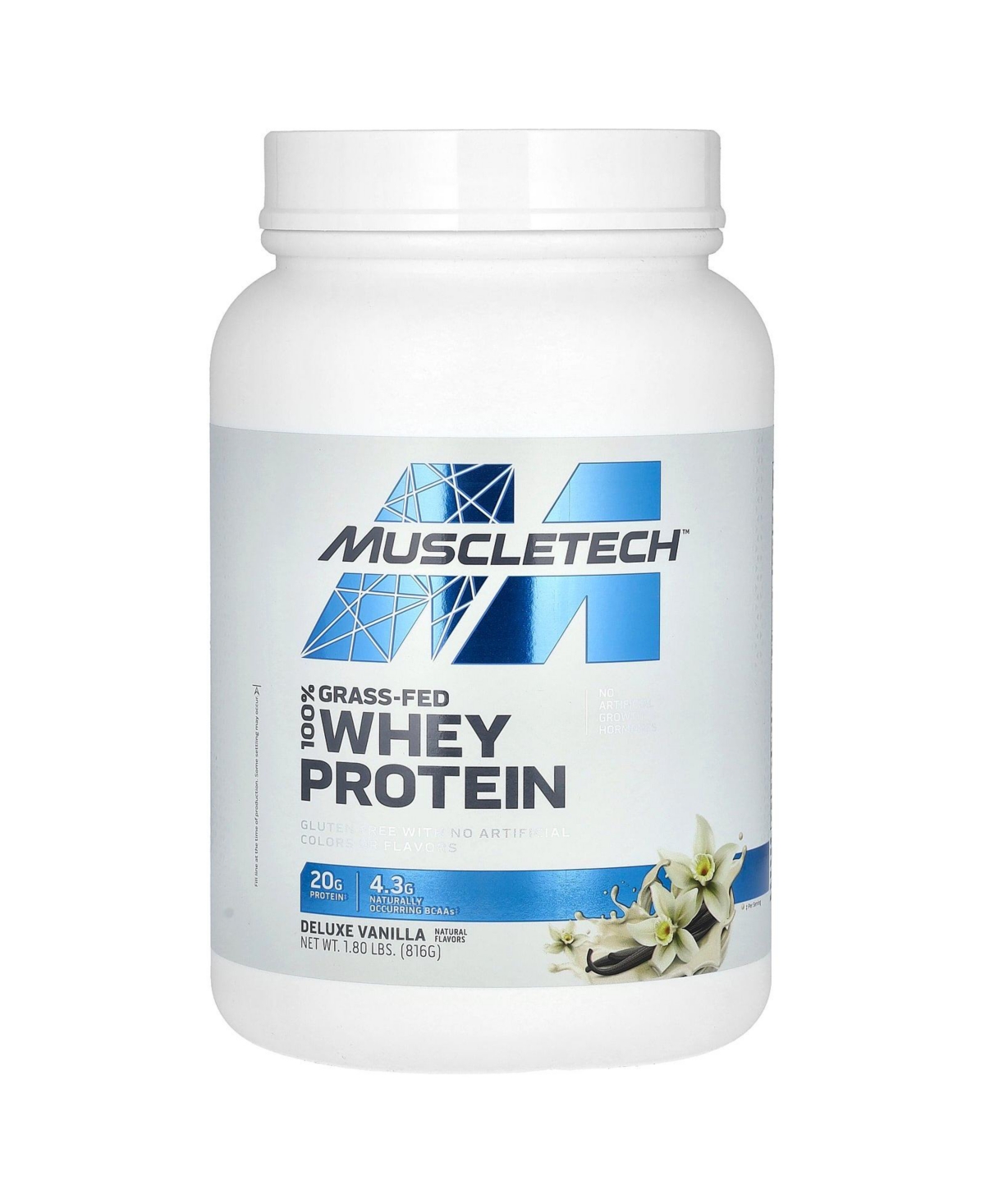 Click here for MuscleTech 100 Grass-Fed Whey Protein Deluxe Vanil... prices