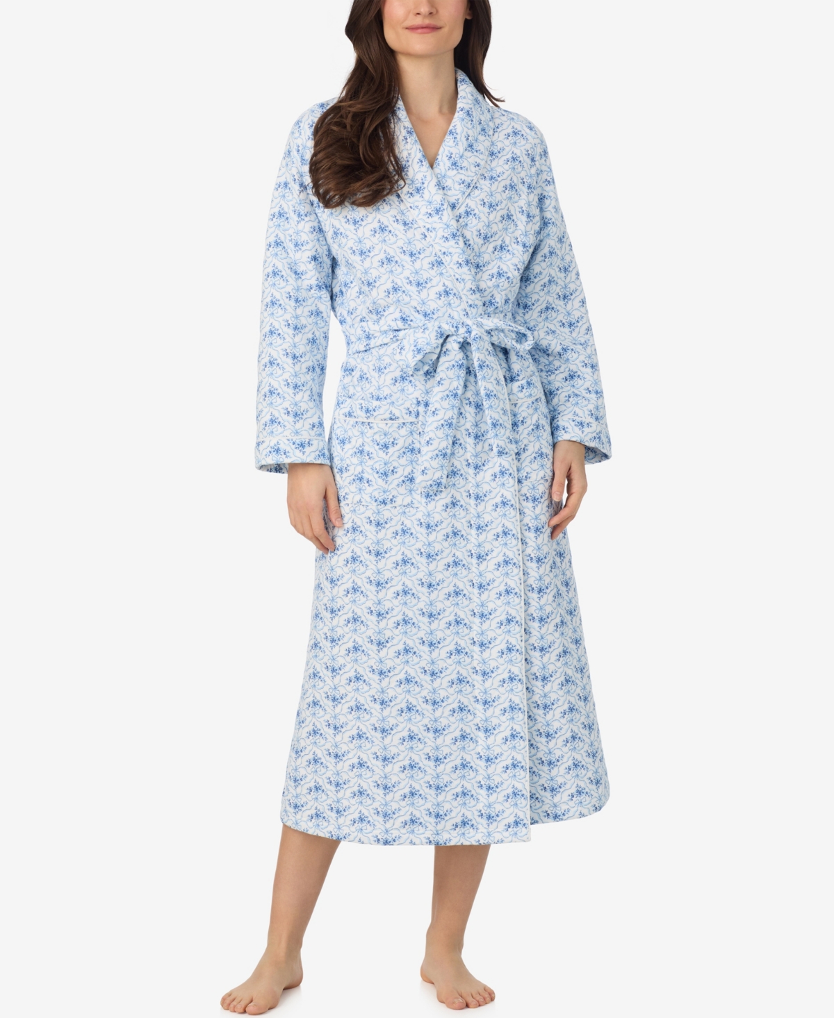 Click here for Eileen West Womens Long Sleeve Diamond Quilt Balle... prices