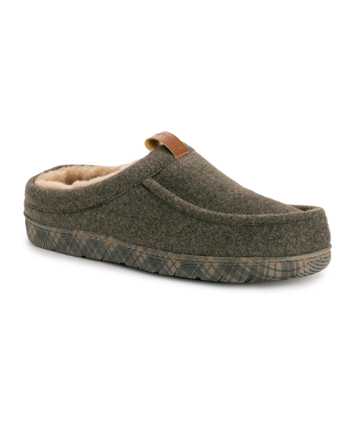 Click here for Muk Luks Mens Miles Clog - Heathered olive prices