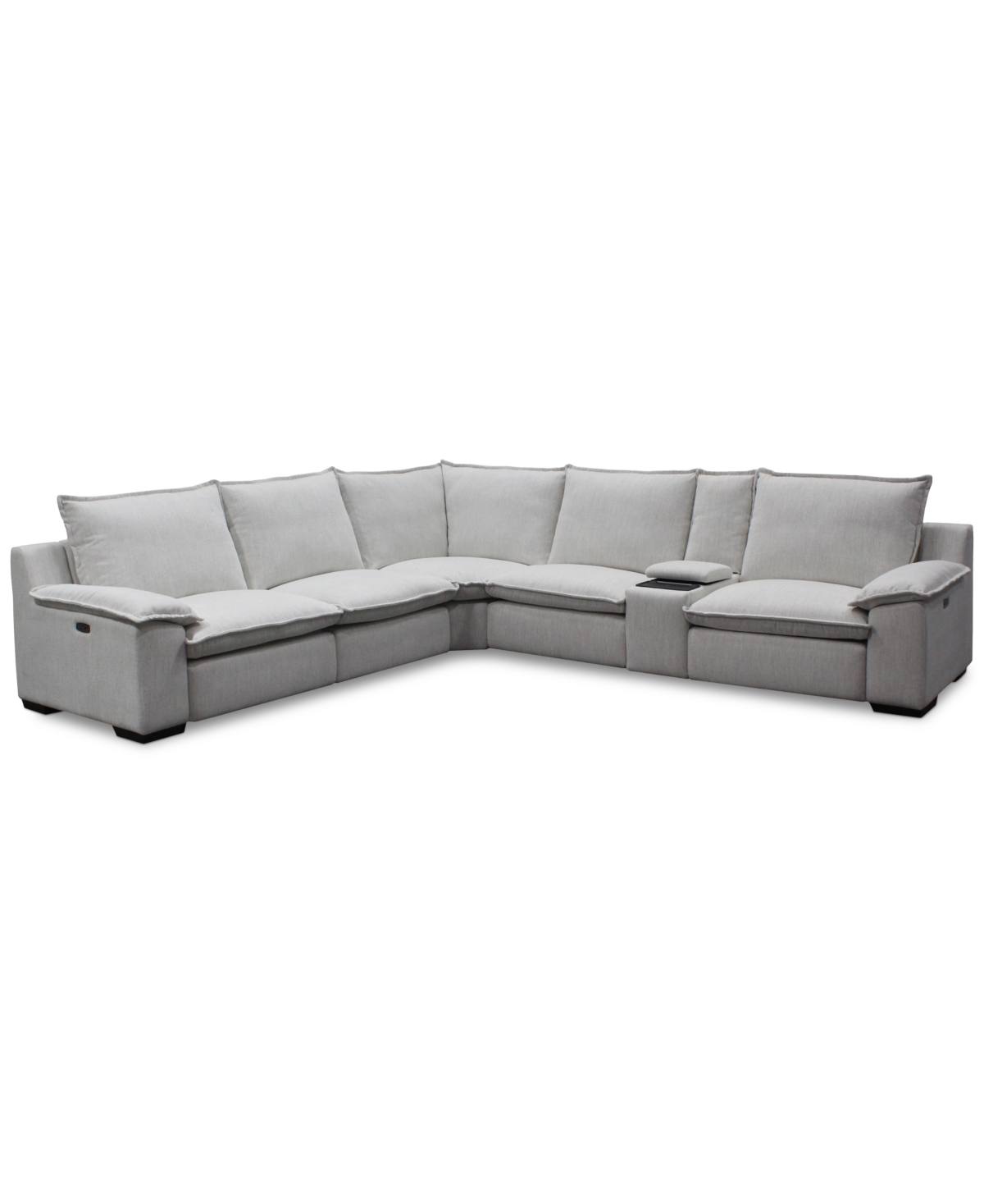 Click here for Borsi 6-Pc. Sectional with 2 Power Recliners & 1 C... prices
