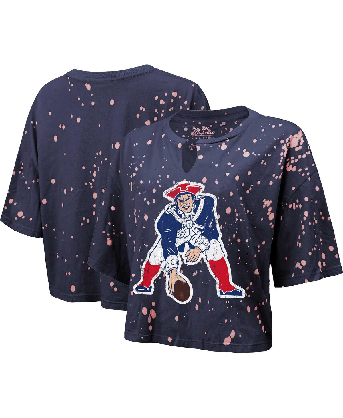 Click here for Majestic Womens Navy New England Patriots Bleach S... prices
