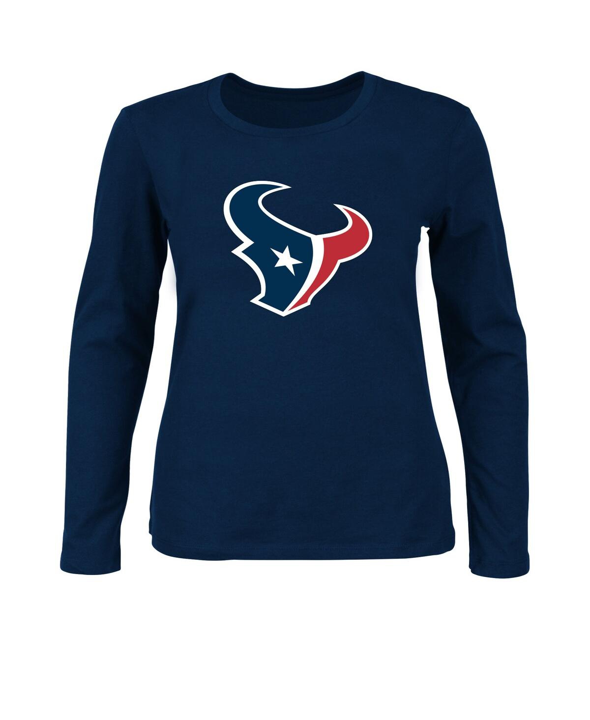 Click here for Fanatics Womens Navy Houston Texans Plus Size Long... prices