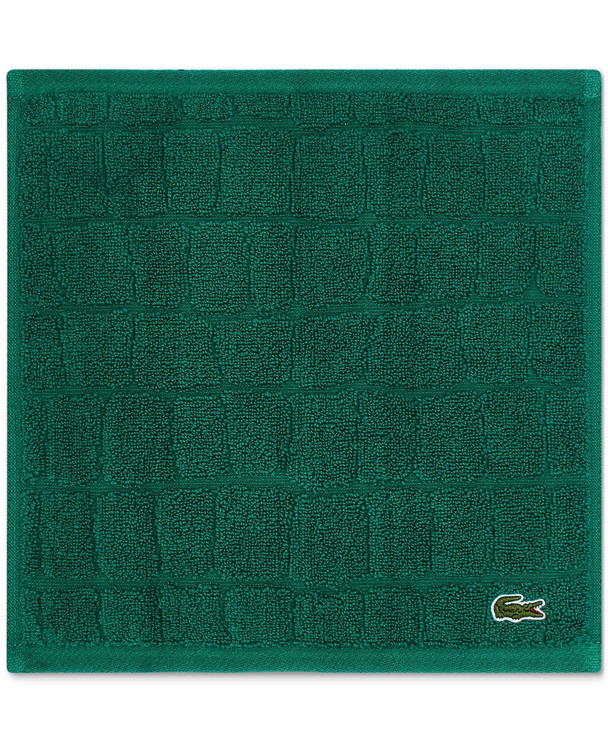 Click here for Lacoste Home Heritage Croc Scale Cotton Washcloth... prices