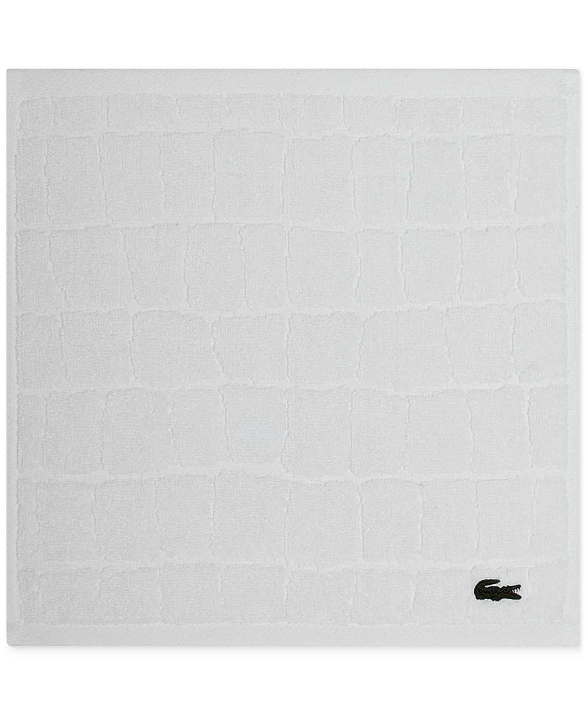 Click here for Lacoste Home Heritage Croc Scale Cotton Washcloth... prices