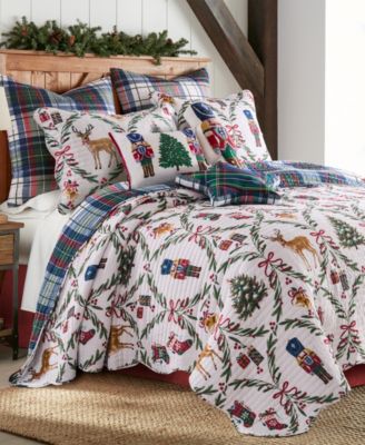 Click here for Levtex Home Festive Nutcrackers Reversible Quilt S... prices