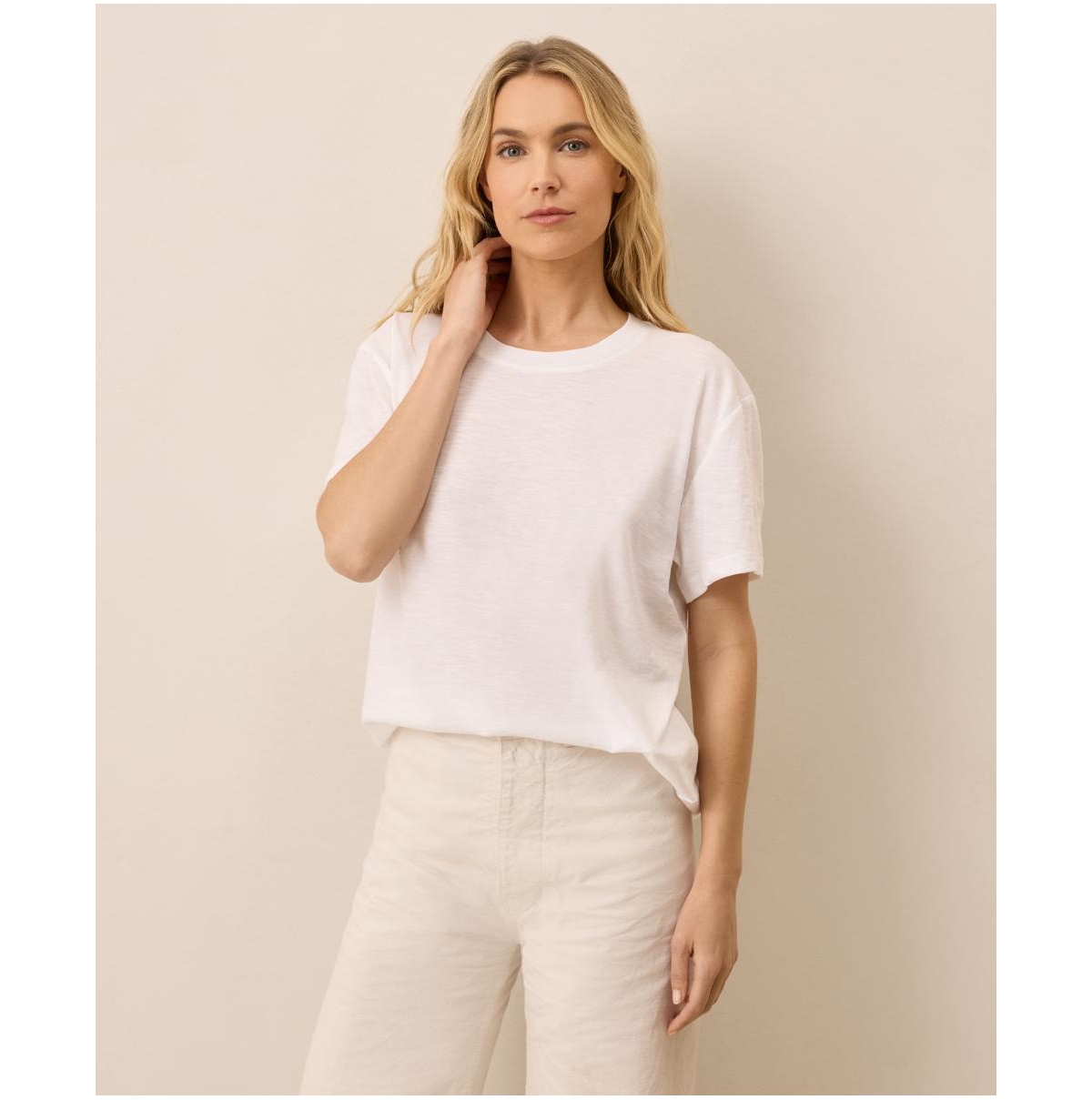 Click here for Pact Womens Organic Cotton Featherweight Slub Rela... prices