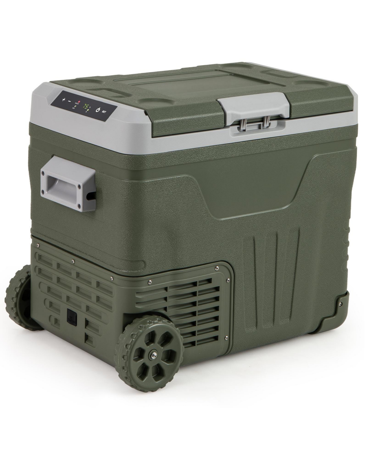 Click here for Akiudex Portable Car Refrigerator Freezer with Whe... prices