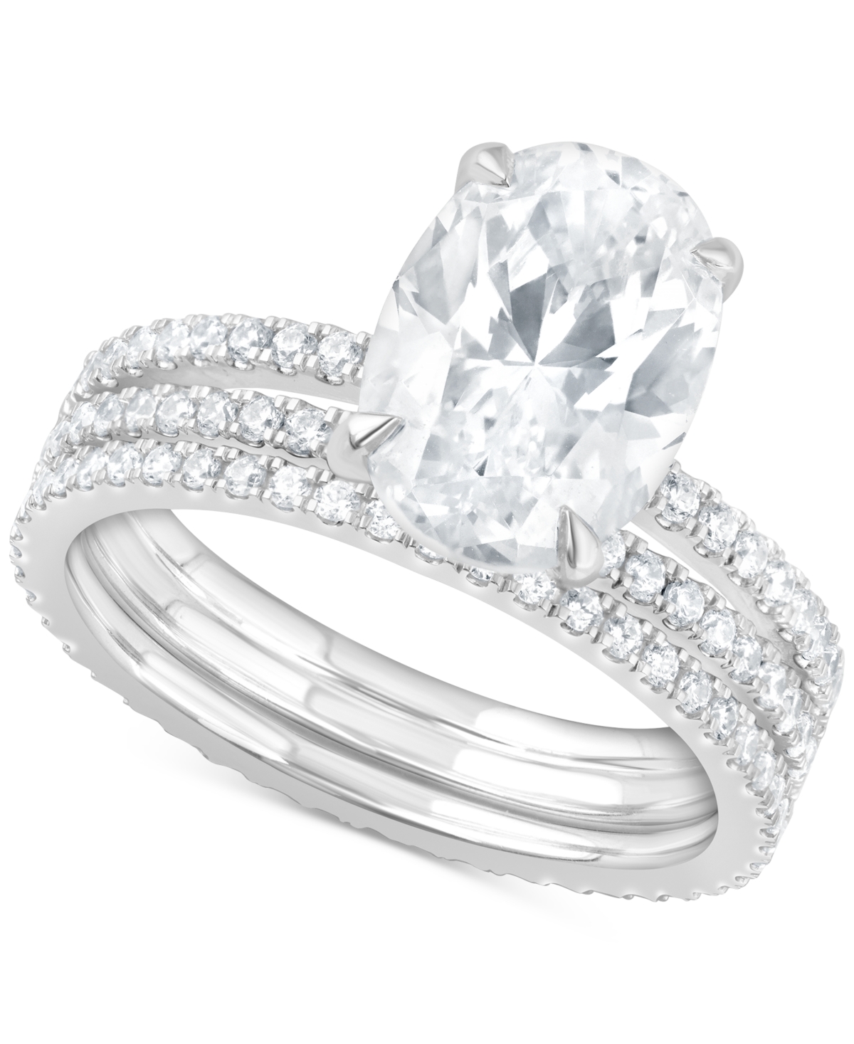 Click here for Badgley Mischka Certified Lab Grown Diamond Oval B... prices