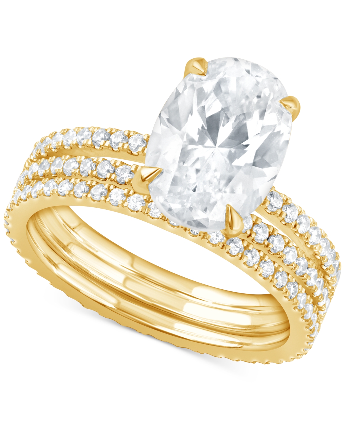 Click here for Badgley Mischka Certified Lab Grown Diamond Oval B... prices