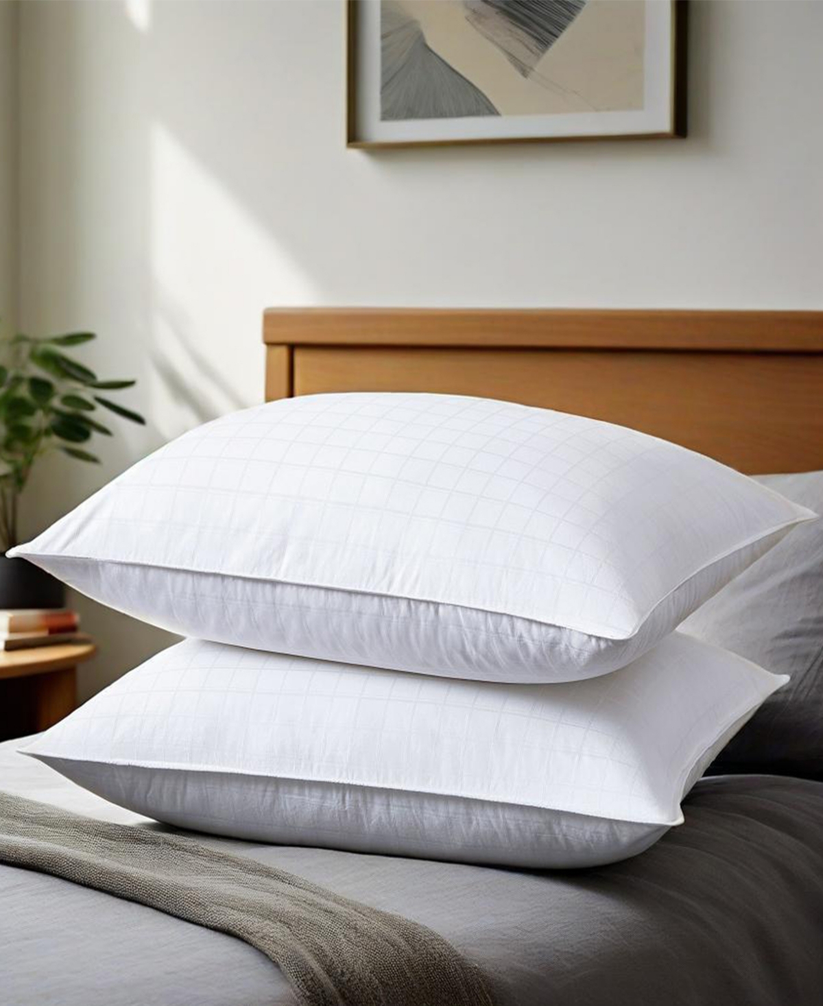 Click here for Unikome Goose Down and Feather 2-Pack Pillows  Kin... prices