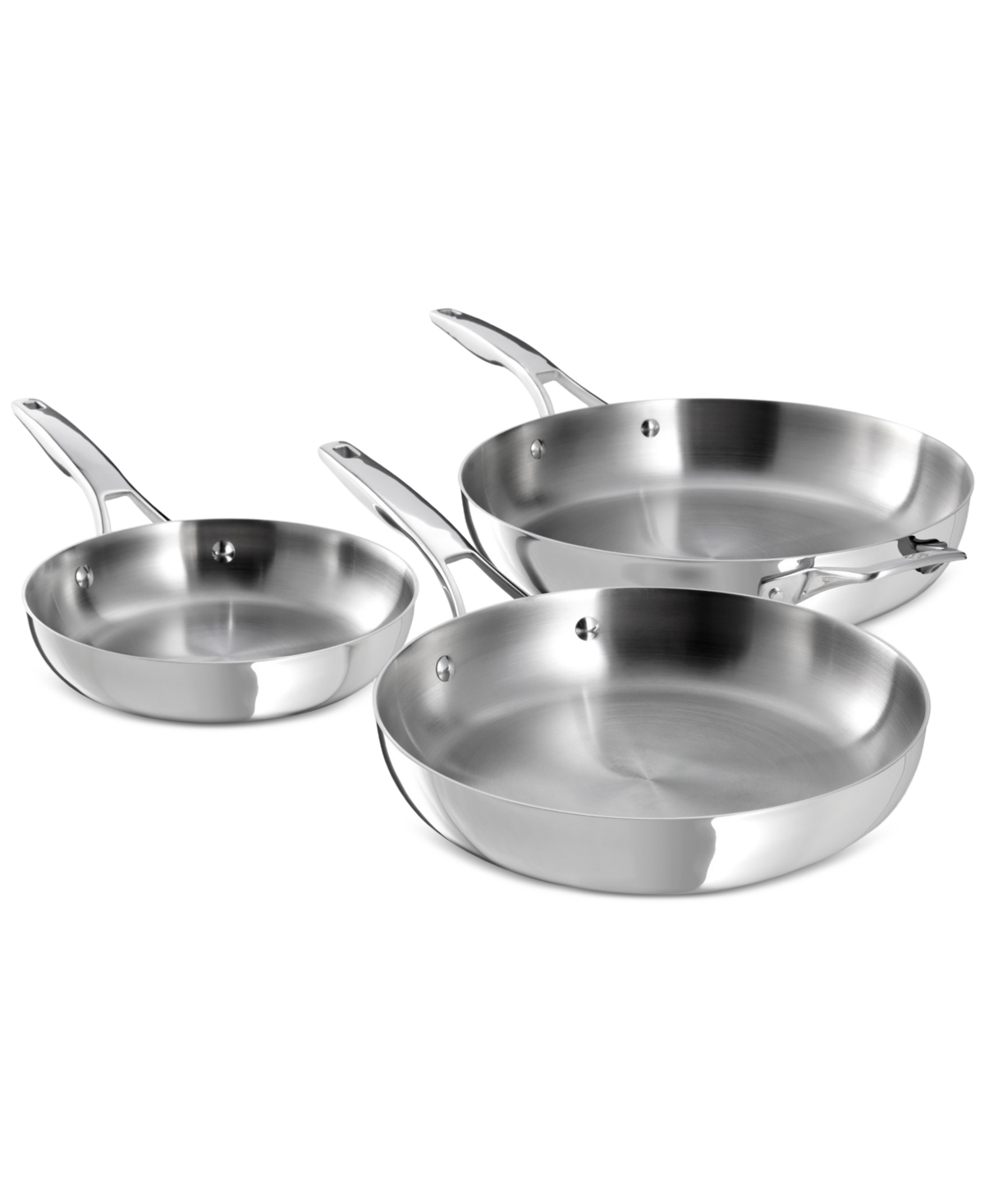 Click here for Calphalon Premier Stainless Steel 3-Piece Fry Pan... prices