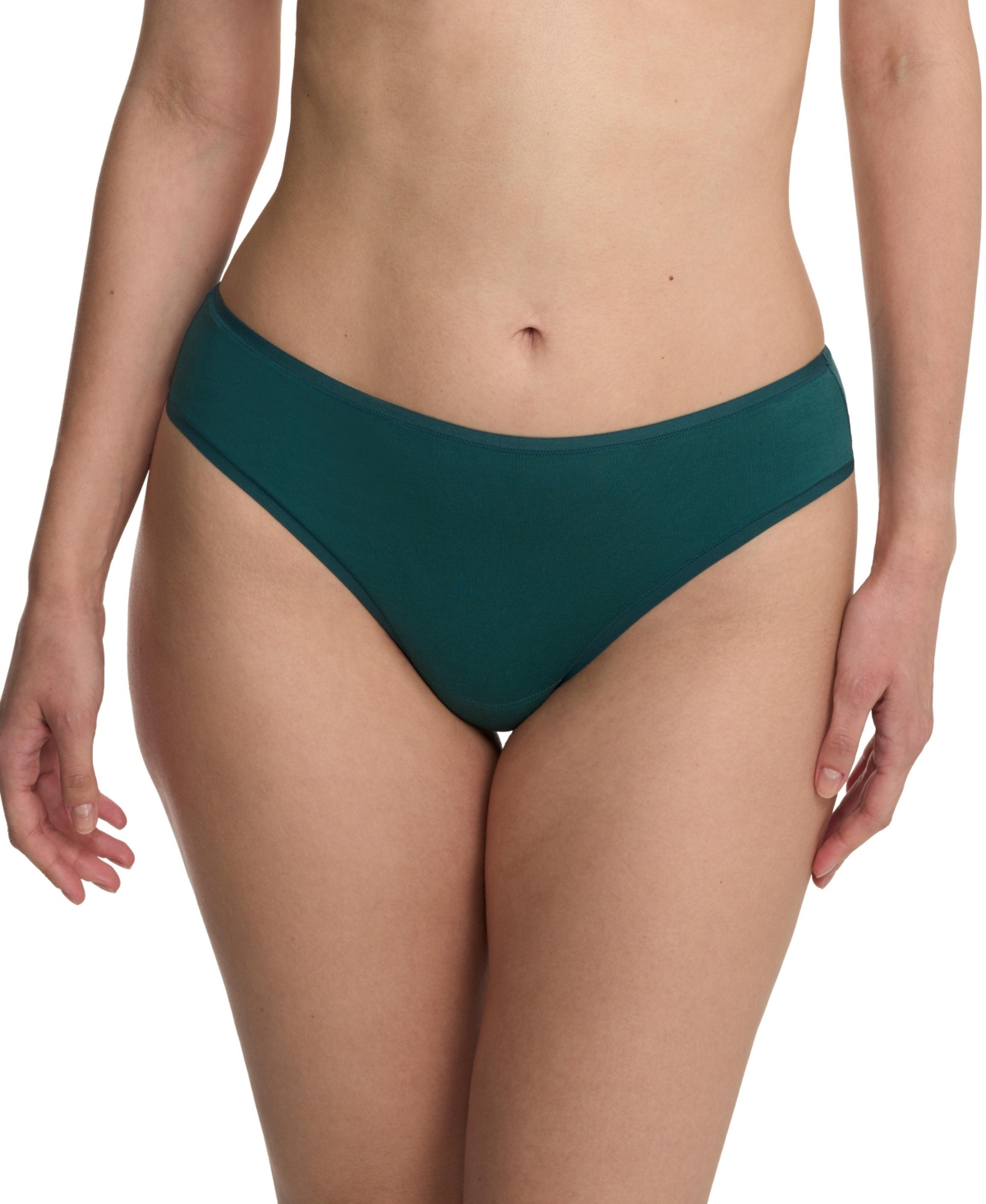 Click here for Natori Womens Bliss Bare Cotton Thong - Elm prices