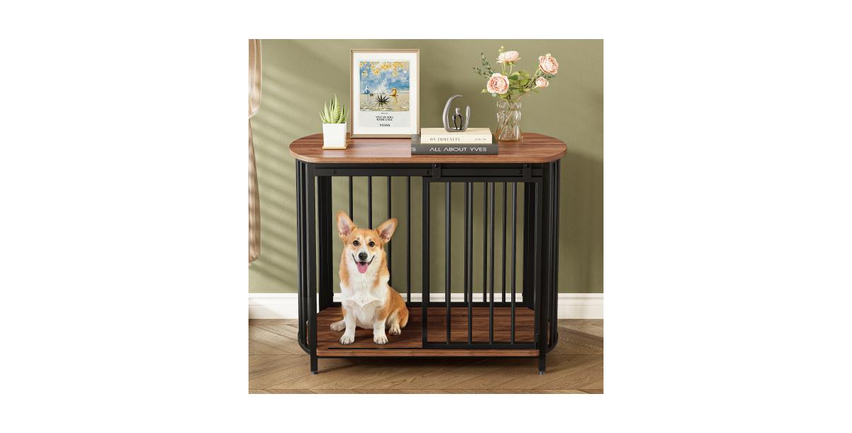 Click here for Aostirmotor Brown 32 in. Wooden Furniture Style Do... prices