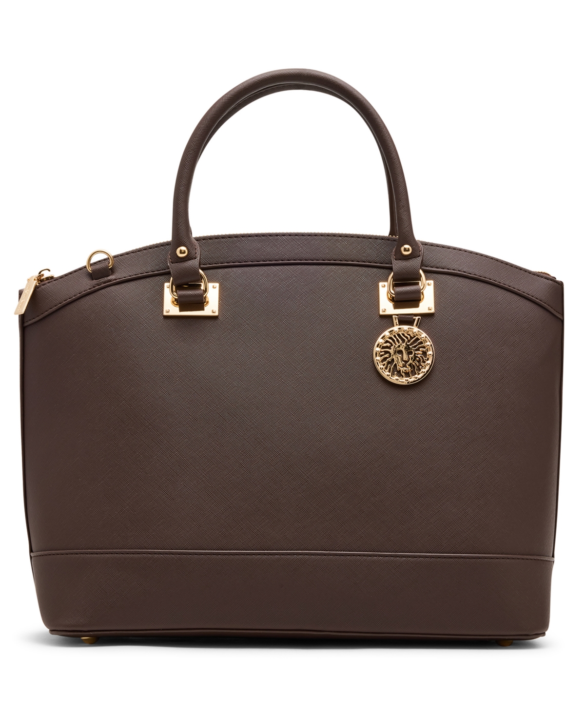 Click here for Anne Klein Dome Medium Satchel Bag - Brown prices