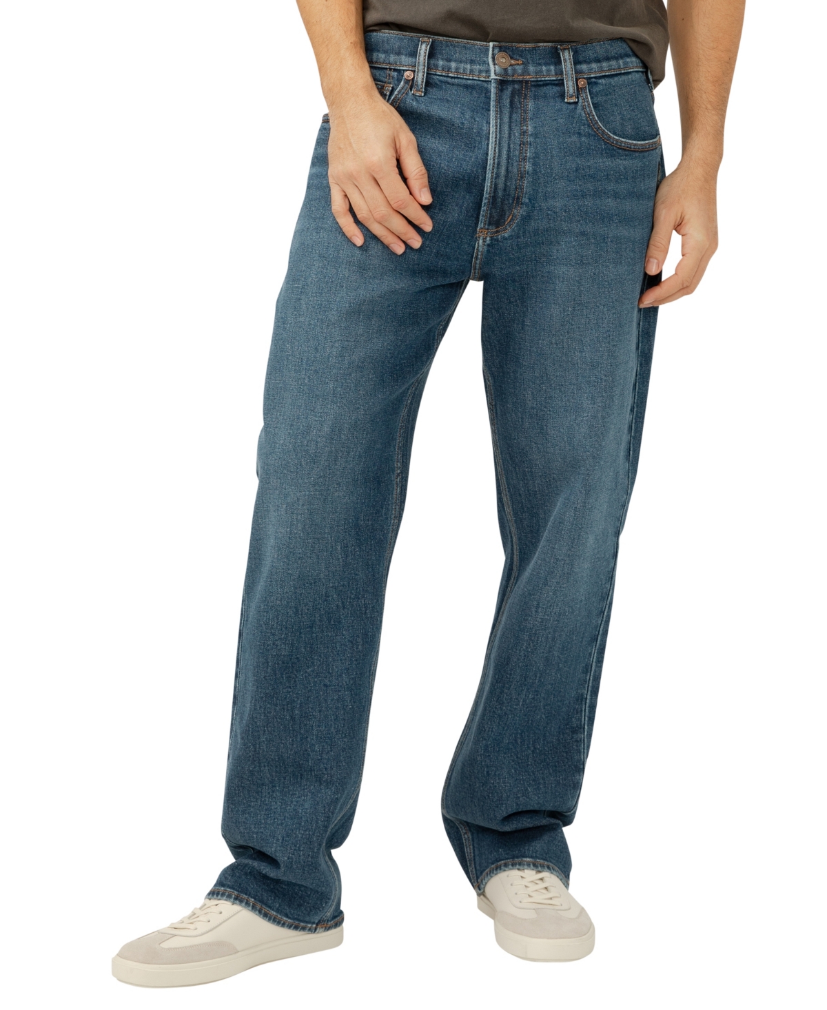 Click here for Silver Jeans Co. Mens Relaxed Fit Straight Leg Jea... prices