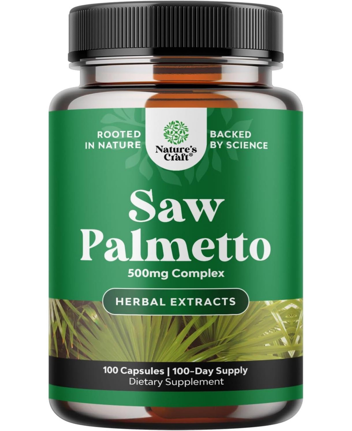 Click here for Saw Palmetto 500mg Capsules  Natures Craft  100ct prices