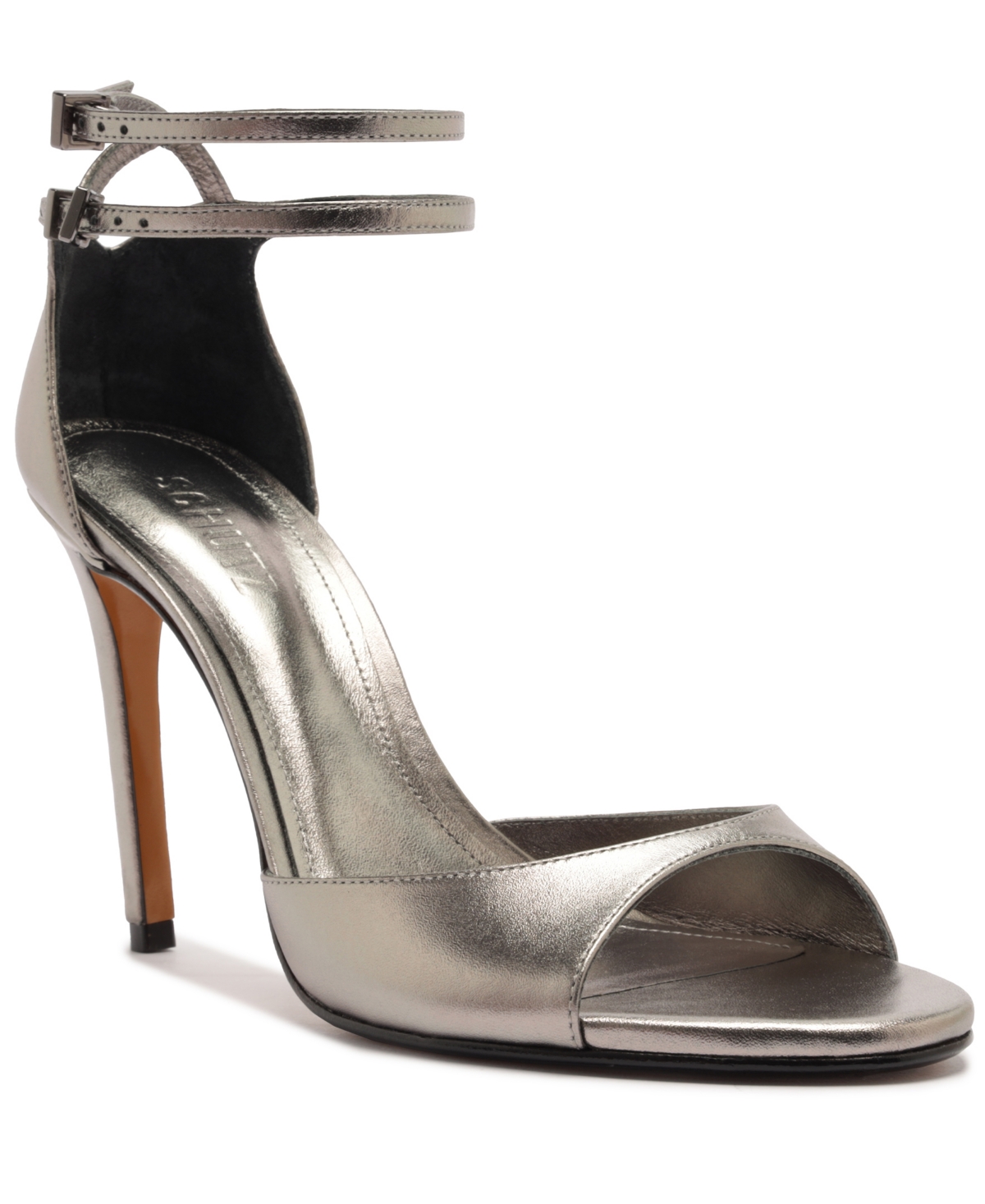 Click here for Schutz Womens Sue Dress Sandals - Silver prices