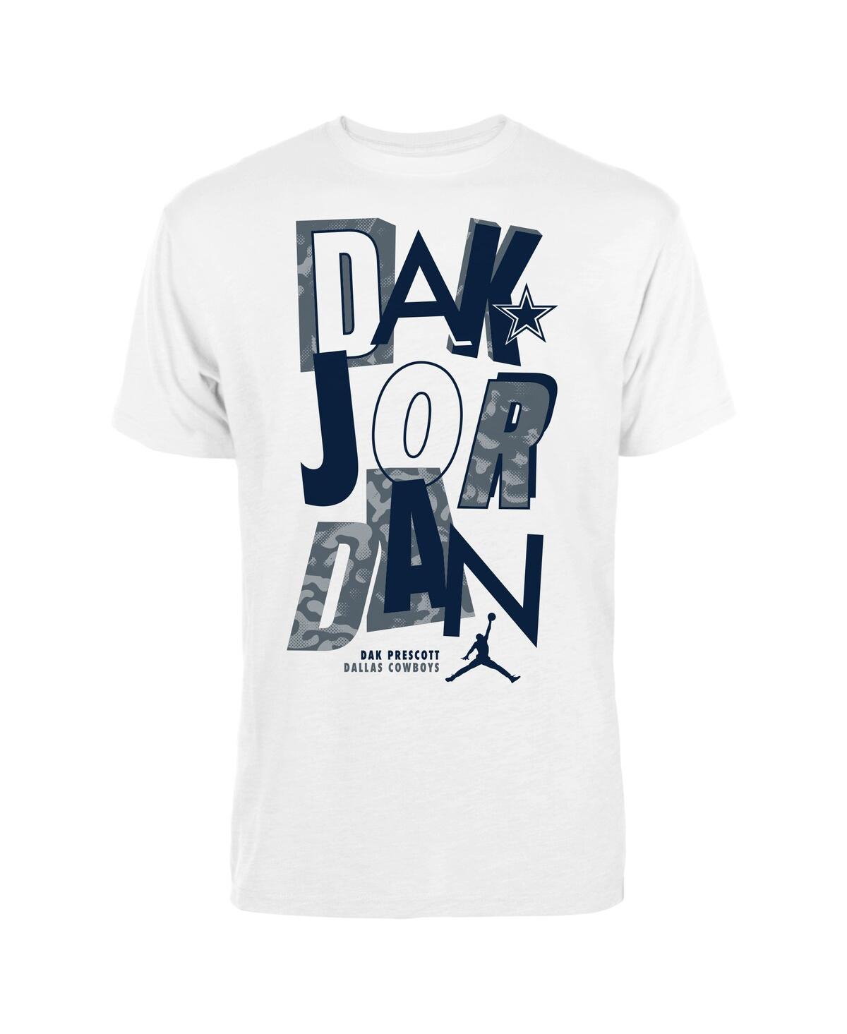 Click here for Jordan Mens Dak Prescott White Dallas Cowboys Fres... prices