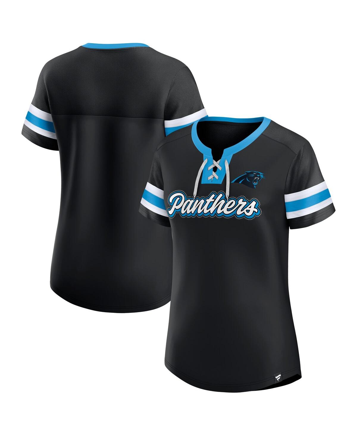 Click here for Fanatics Womens Black Carolina Panthers True Catch... prices