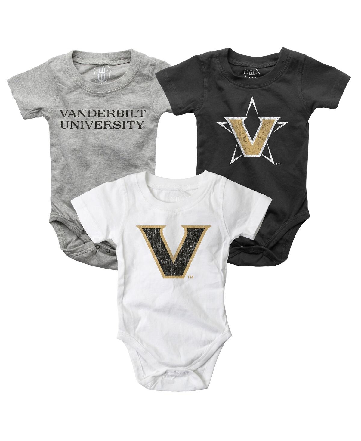 Click here for Wes & Willy Baby Boys and Girls 3-Pack Black/White... prices