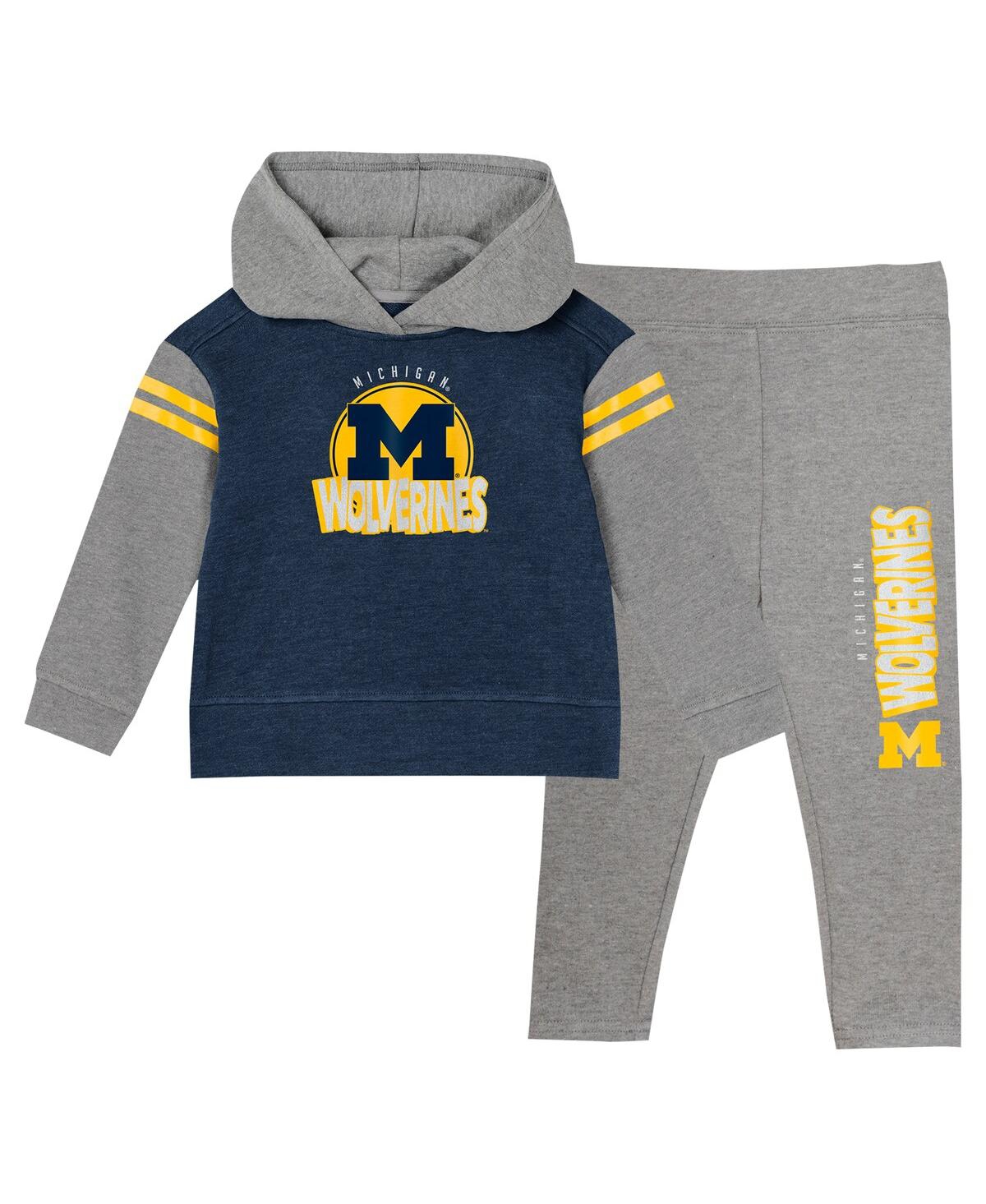 Click here for Outerstuff Baby Boys and Girls Navy Michigan Wolve... prices