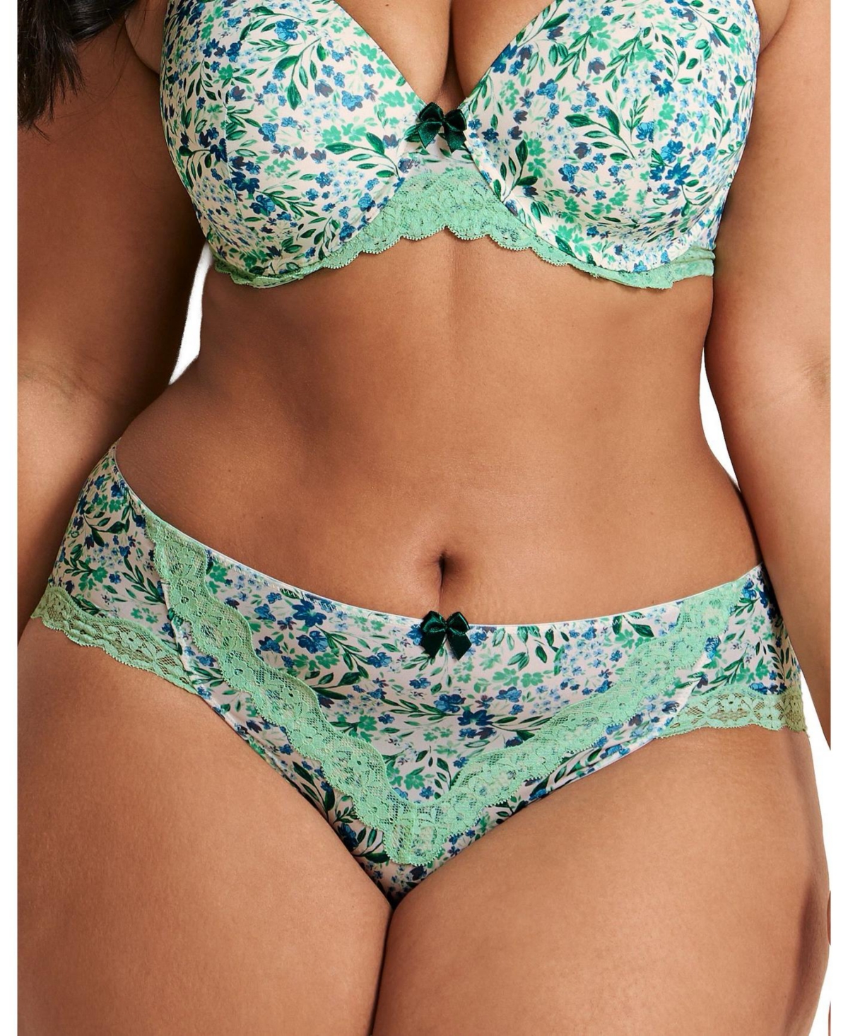 Click here for Adore Me Nare Womens Hipster Panty - Floral white prices