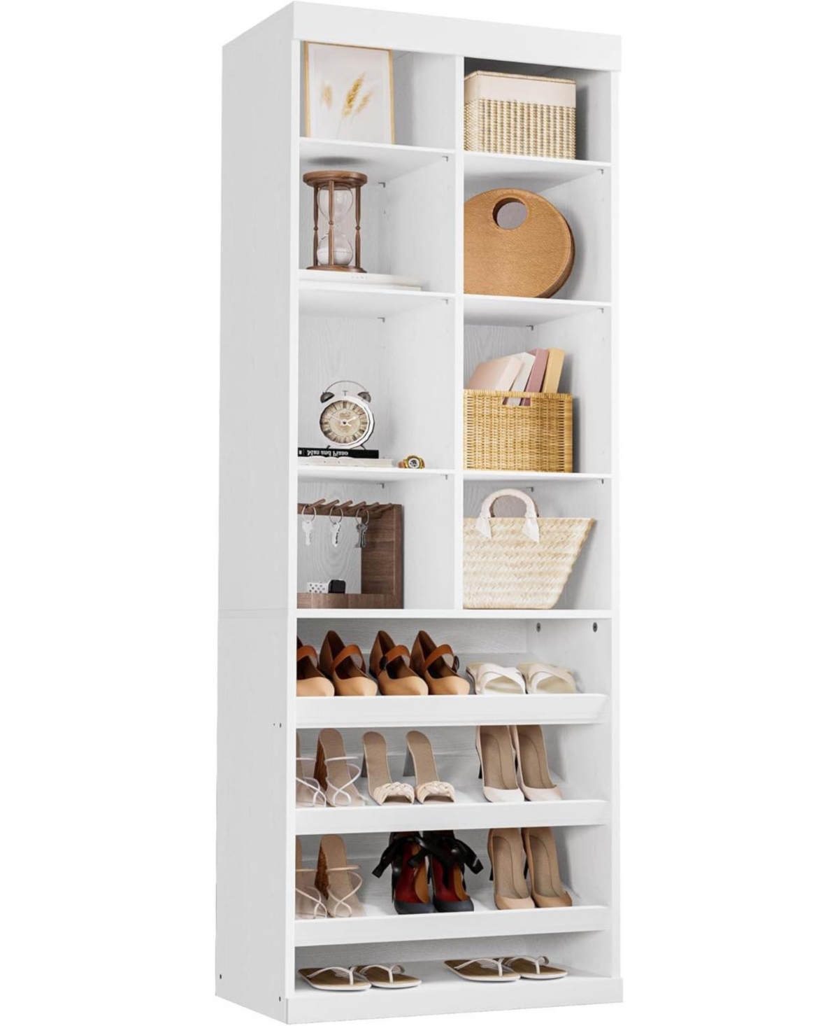 Click here for Ironck Closet Shoe Organizer Cabinet with Shelves... prices