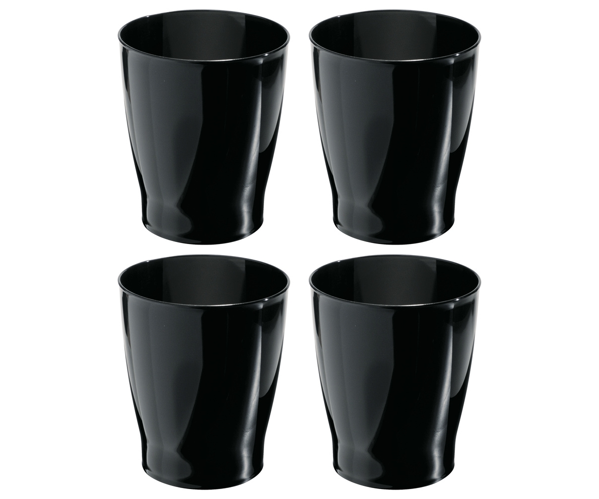 Click here for iDesign Small Round Plastic Bathroom Trash Can - S... prices