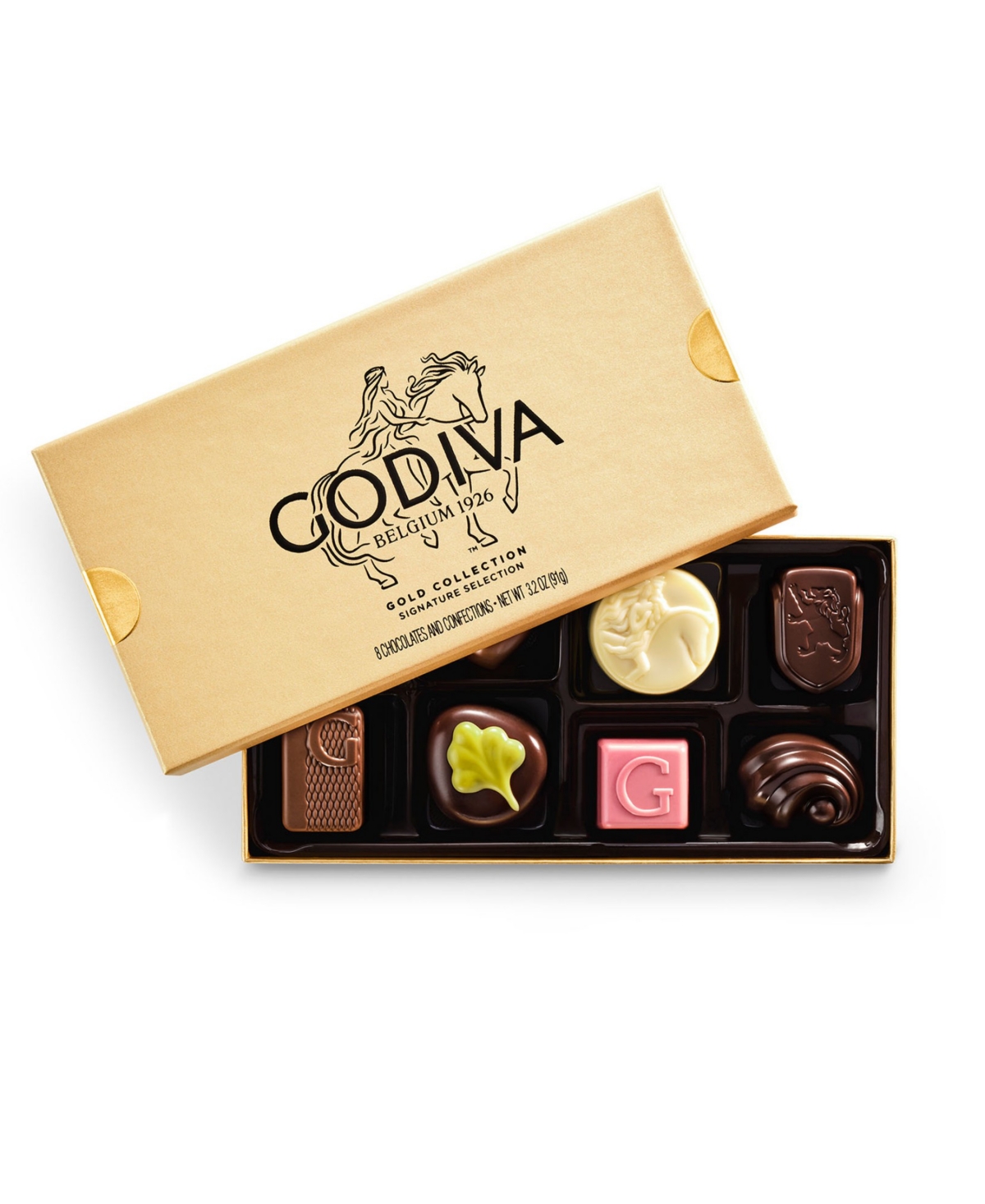 Click here for Godiva Assorted Chocolate Gold Gift Box  8 Pieces prices