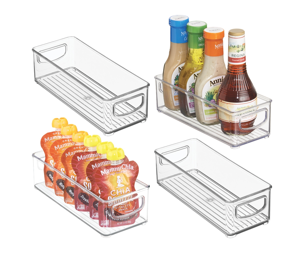 Click here for iDesign Plastic Stackable Pantry Bin with Handles... prices