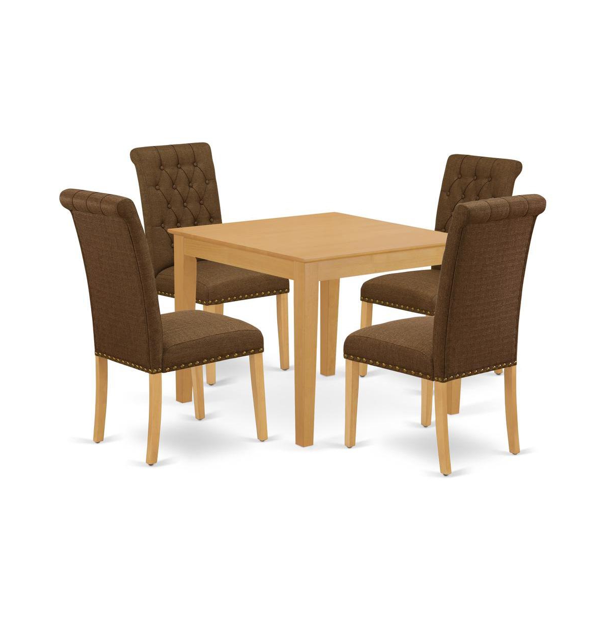 Click here for East West Furniture Dining Room Set Oak - Oak prices