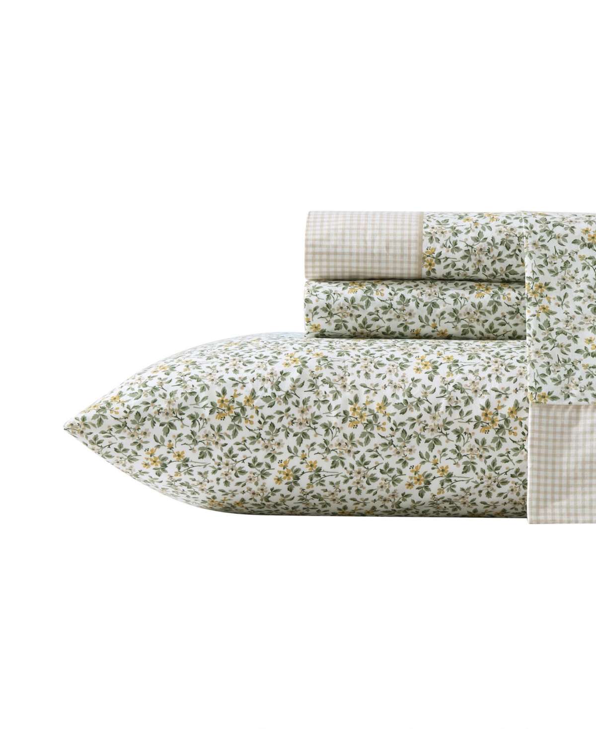 Click here for Laura Ashley Cotton Percale 4-Pc. Sheet Set  Full... prices