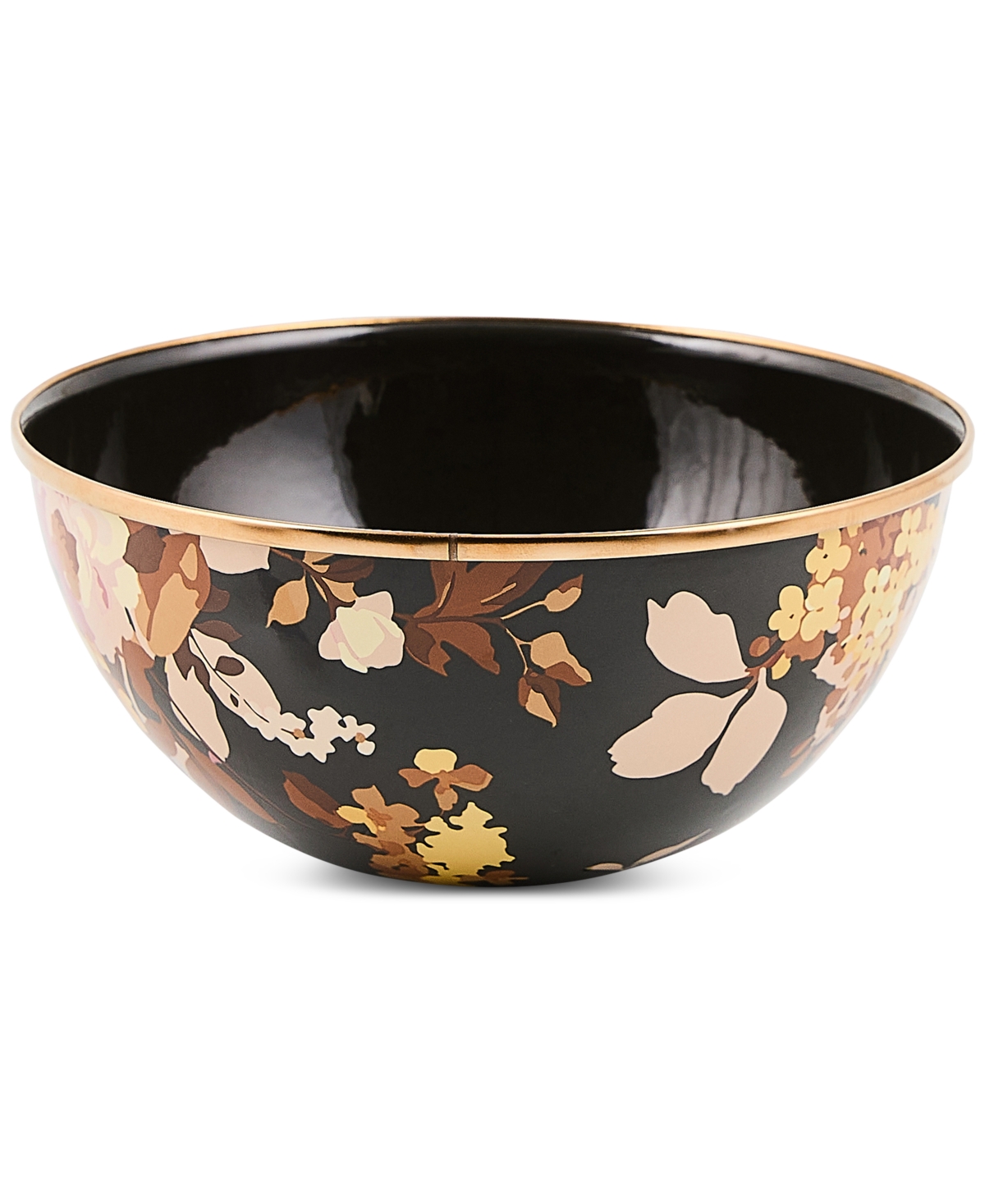 Click here for MacKenzie-Childs Wild Rose Brown Small Everyday Bo... prices