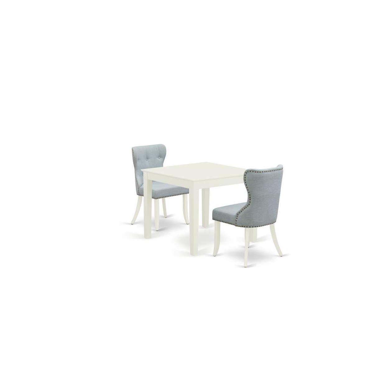Click here for East West Furniture dining room table set of 2 gre... prices