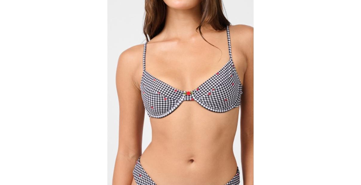 Click here for WeWoreWhat Womens Full Coverage Underwire Bikini T... prices