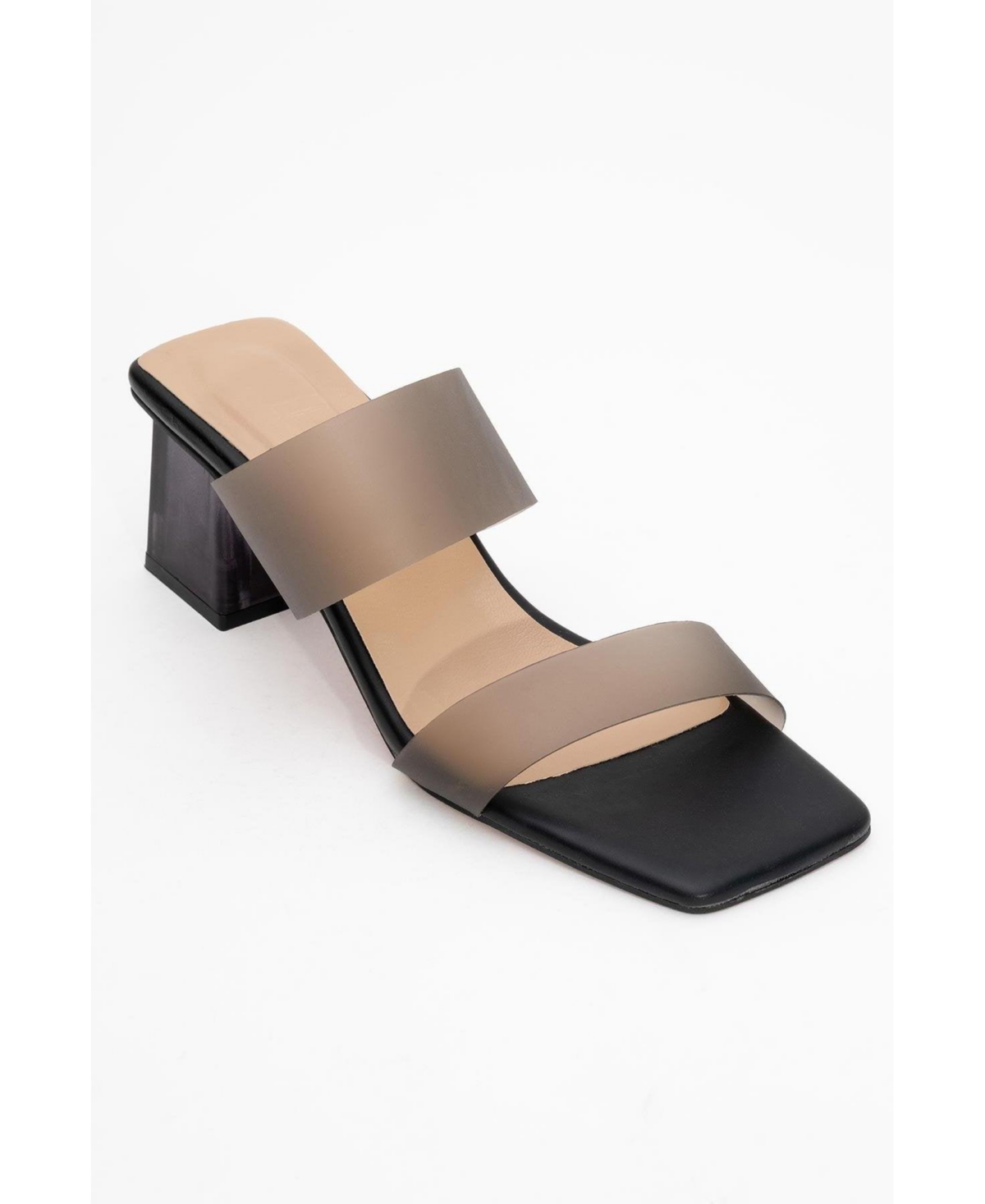 Click here for Prologue Shoes Elara Transparent Strap Sandal (Wom... prices
