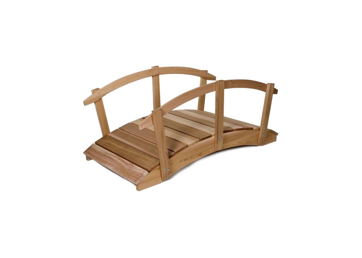 Click here for Slickblue Garden Bridge in Western Red Cedar with... prices