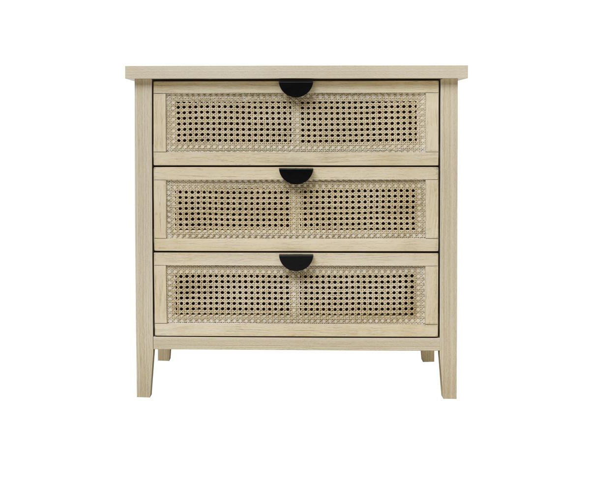Click here for Casainc Storage Cabinet with 3 Drawer - Natural wo... prices